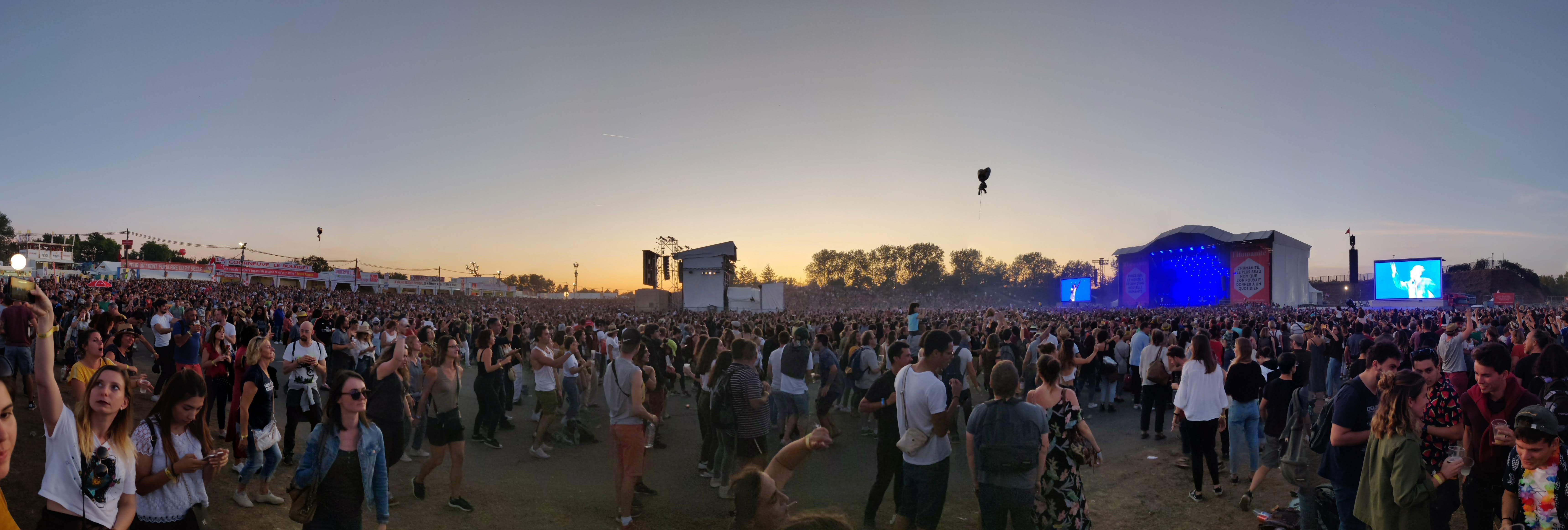 Reportage photo : la Fête de l'Humanité 2019
